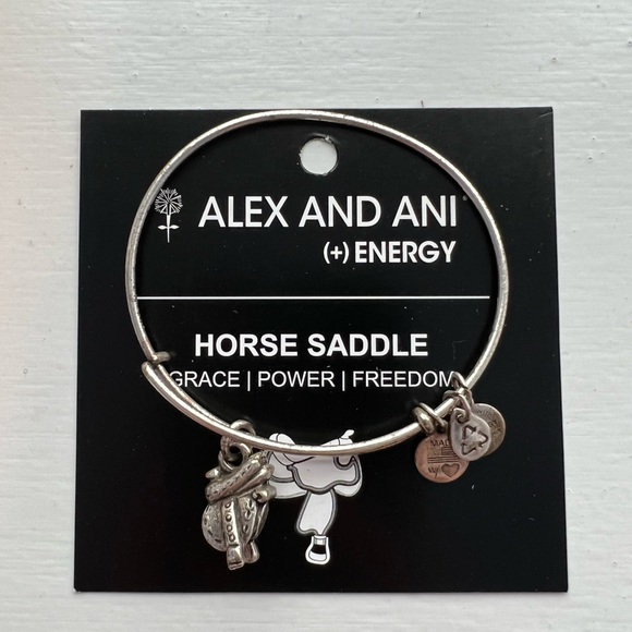 Alex and Ani | Jewelry | Alex And Ani Horse Saddle Bracelet | Poshmark